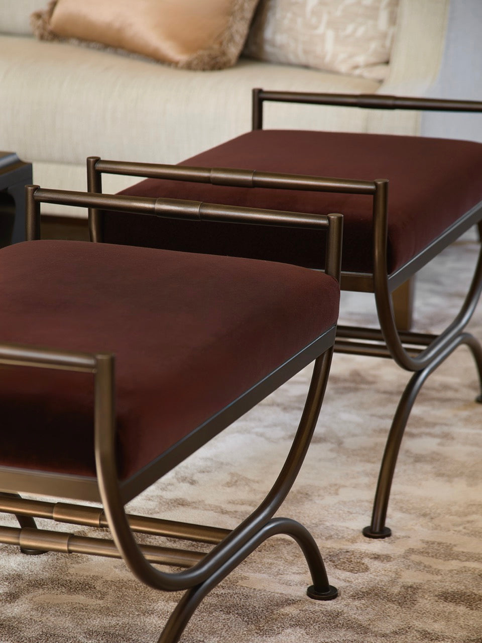 Ainsley Stool - Samples – Laura Hammett Living