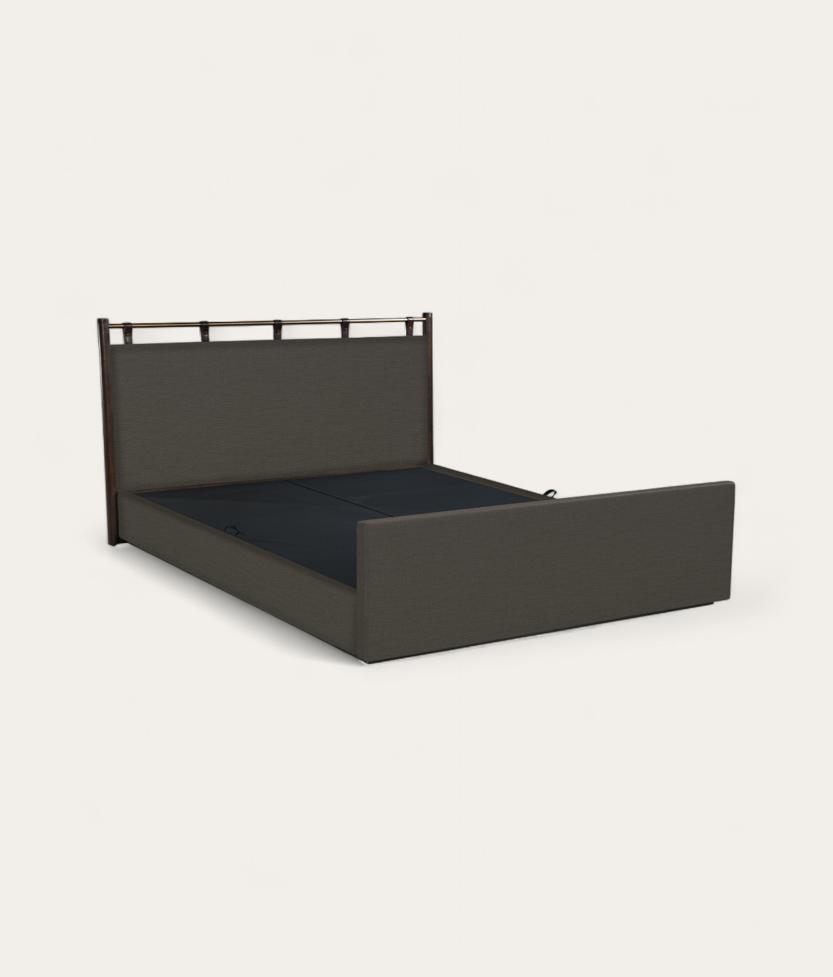 Baxter Bed - Slate – Laura Hammett Living