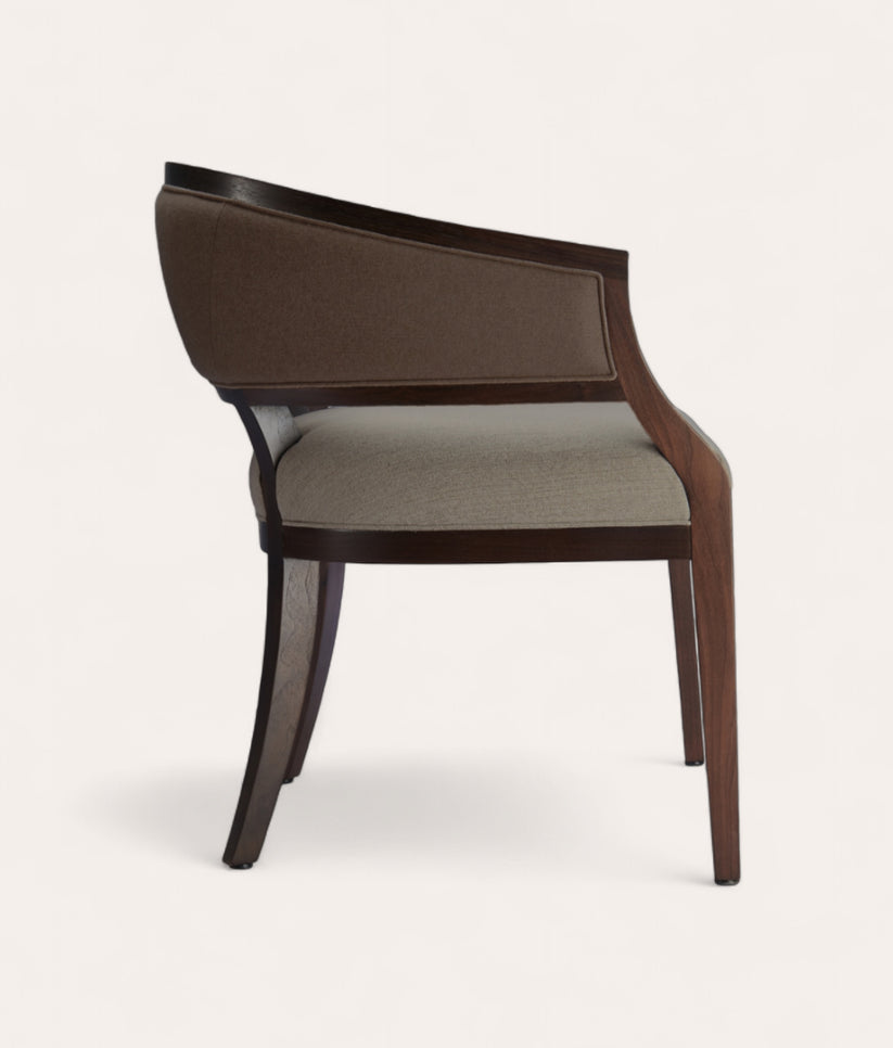 Cadogan Dining Chair - Truffle – Laura Hammett Living