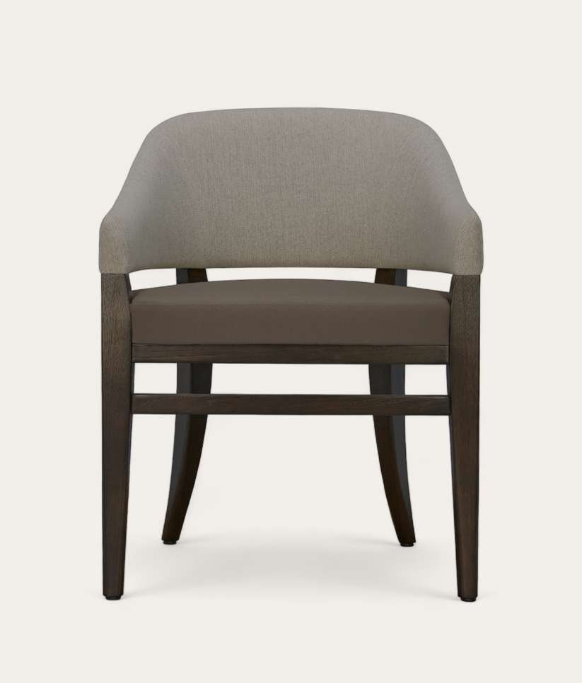 Dillon Dining Chair - Truffle – Laura Hammett Living