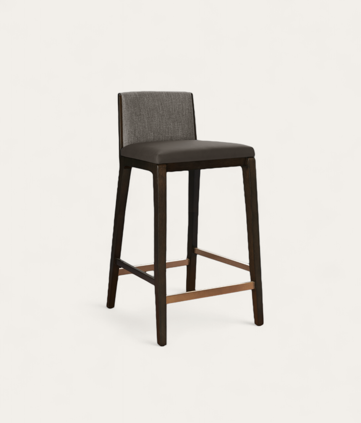 Flint Bar Stool - Charcoal – Laura Hammett Living