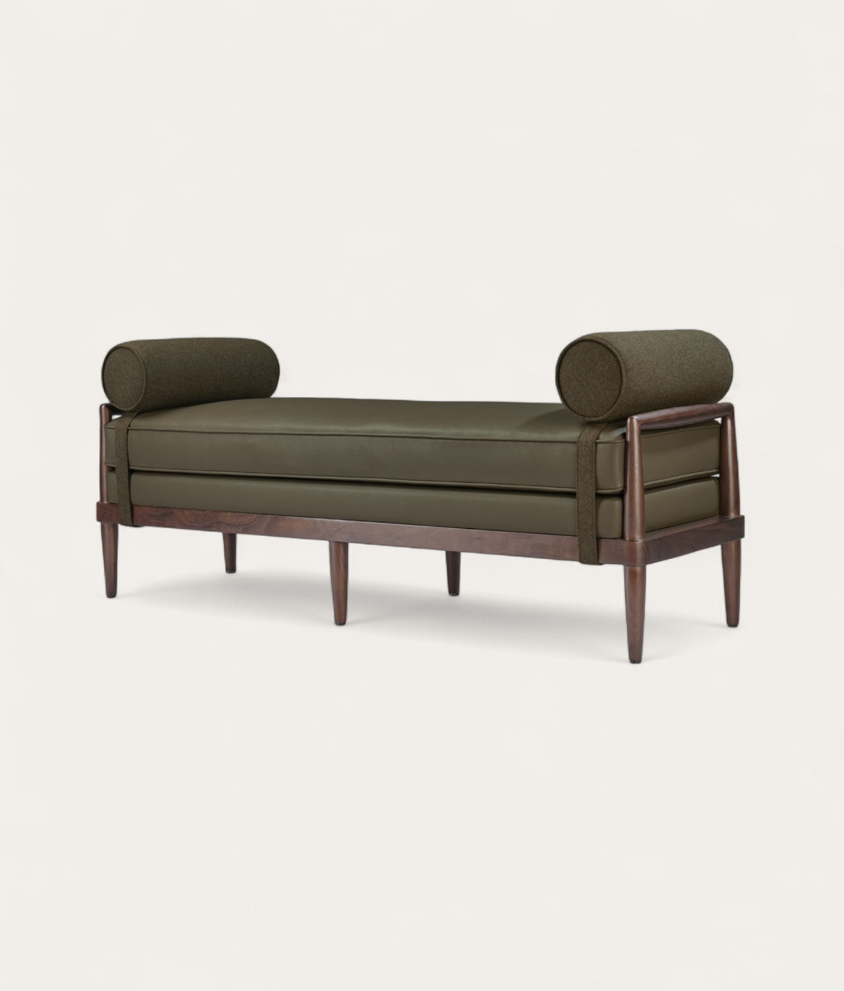 Gibson Bench - Military – Laura Hammett Living