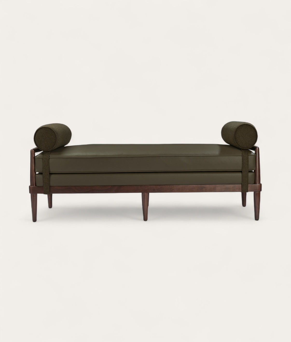 Gibson Bench - Military – Laura Hammett Living