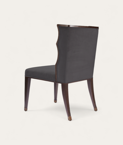 Halston Dining Chair - Slate – Laura Hammett Living