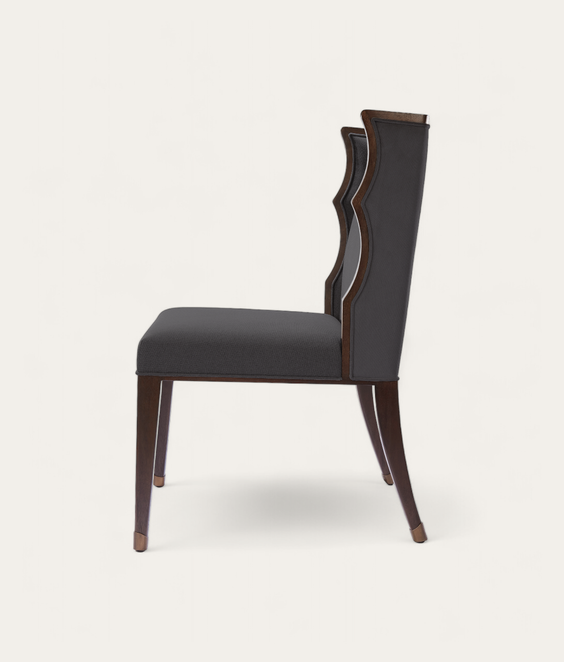 Halston Dining Chair - Slate – Laura Hammett Living
