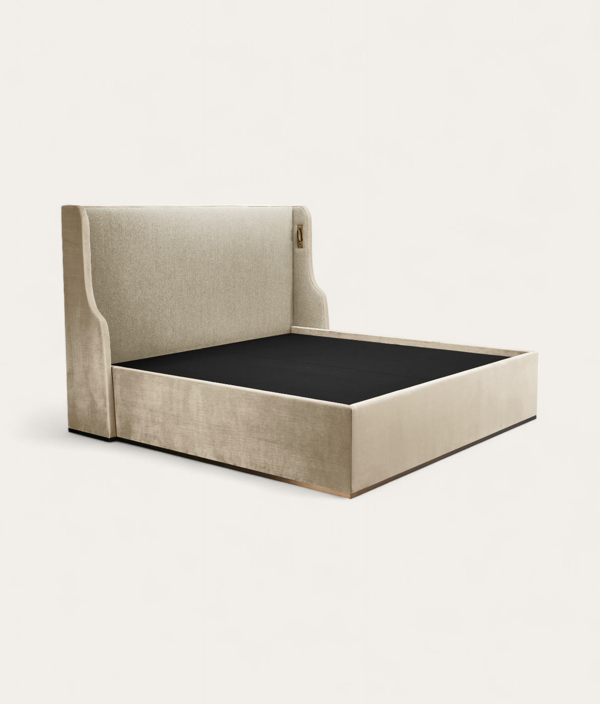 Haven Bed - Linen – Laura Hammett Living