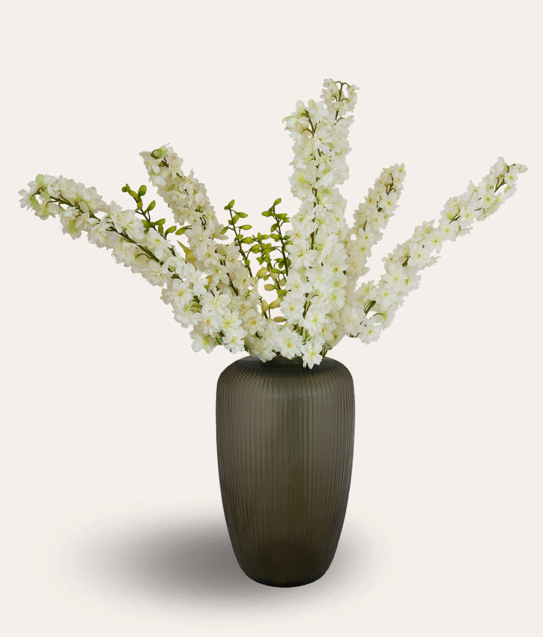 White Delphinium Spray - Large – Laura Hammett Living