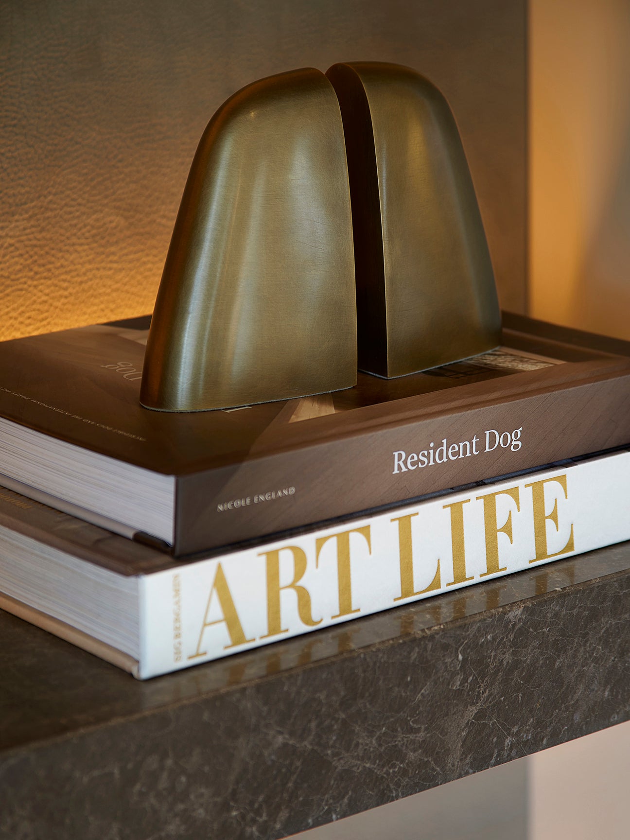 Lyndon Brass Bookend – Laura Hammett Living
