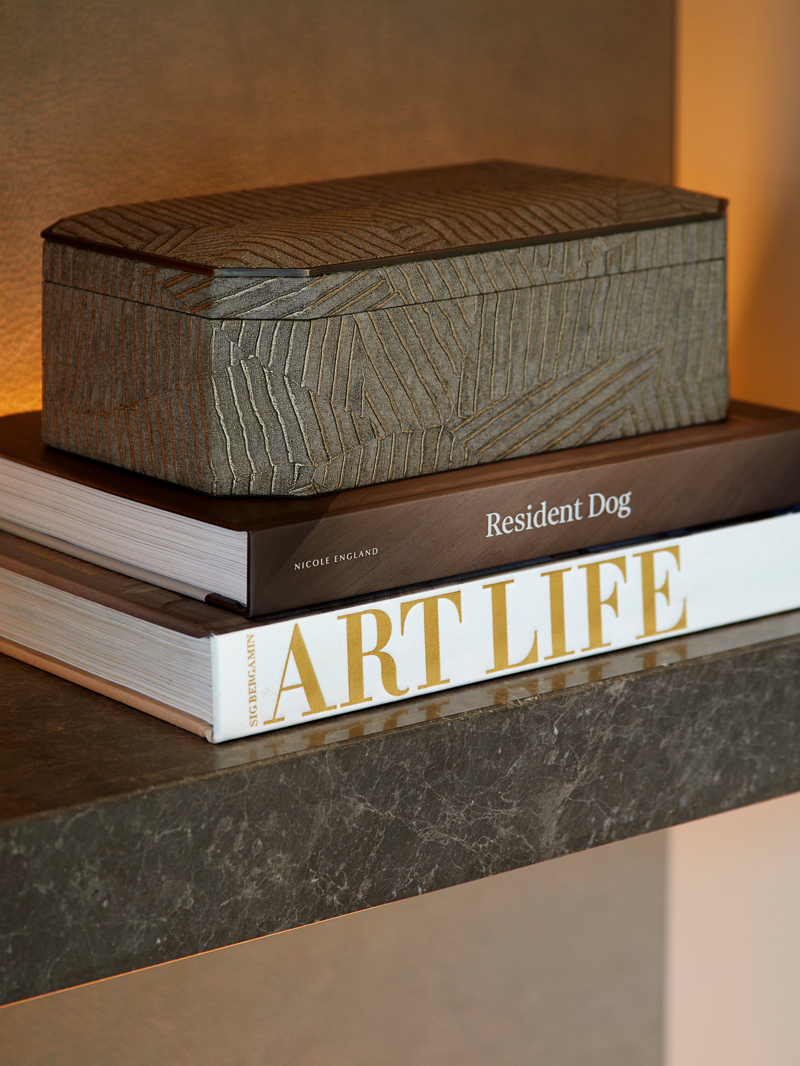 Elemental Media Box - Bronze - Laura Hammett Luxury Homewares & Gifts ...