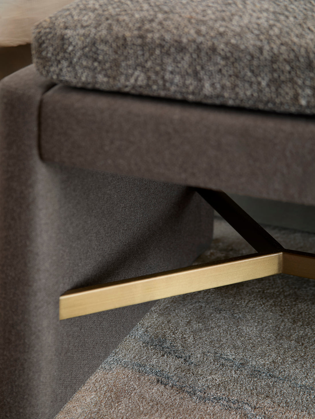 Soho Bench - Slate – Laura Hammett Living