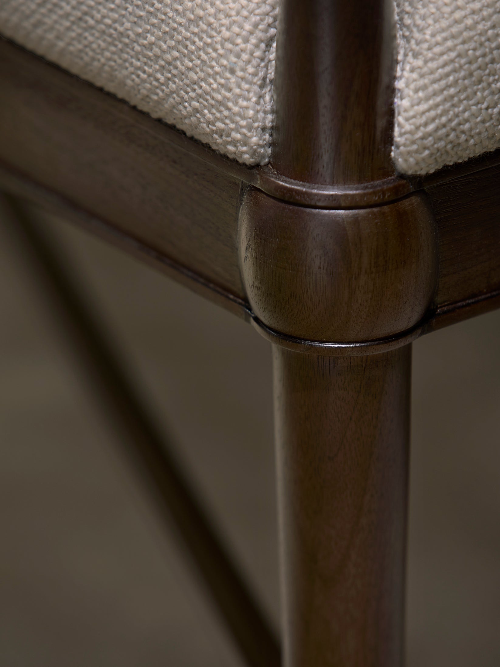 Vincent Stool - Flax – Laura Hammett Living