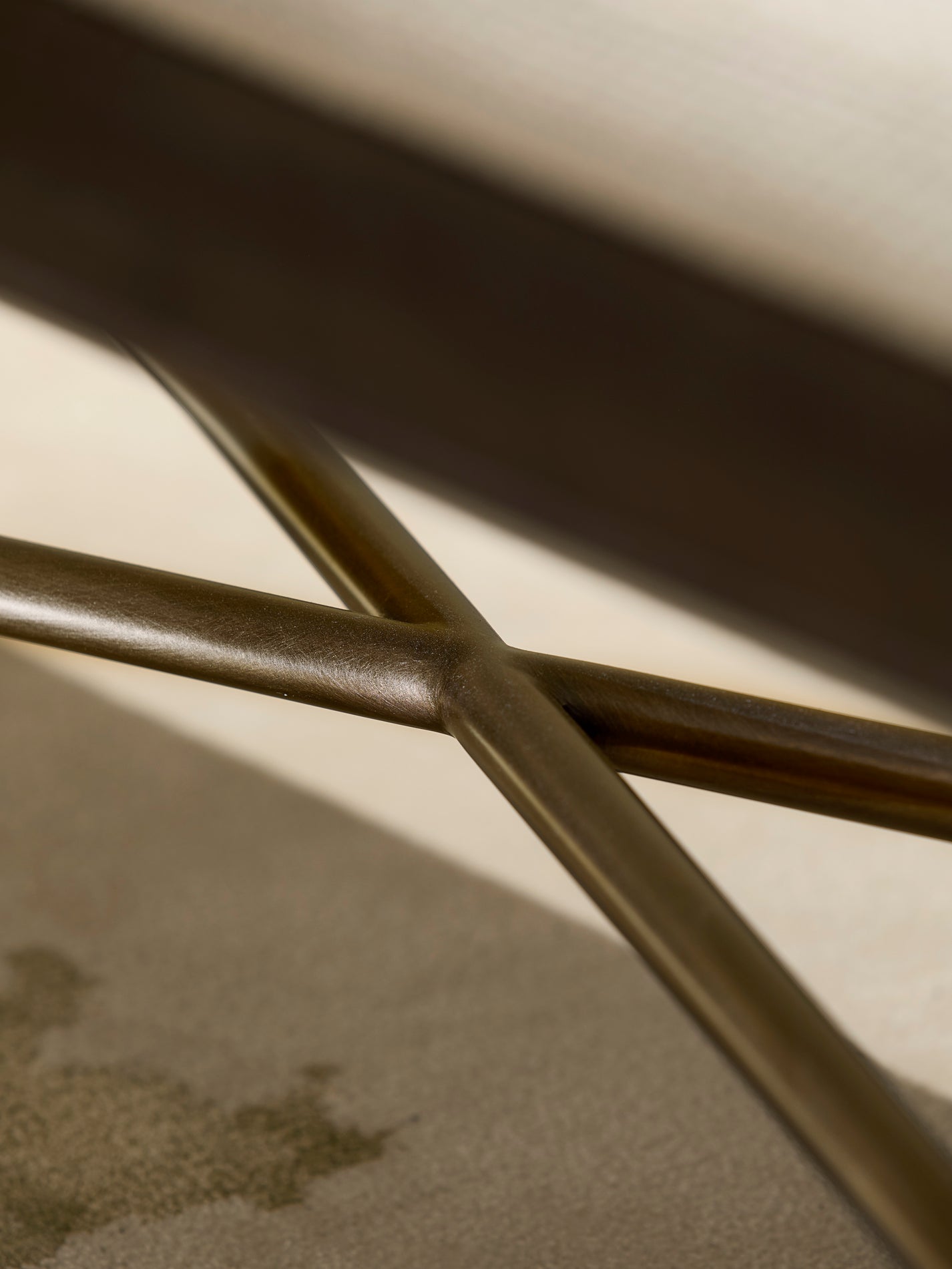 Vincent Stool - Flax – Laura Hammett Living