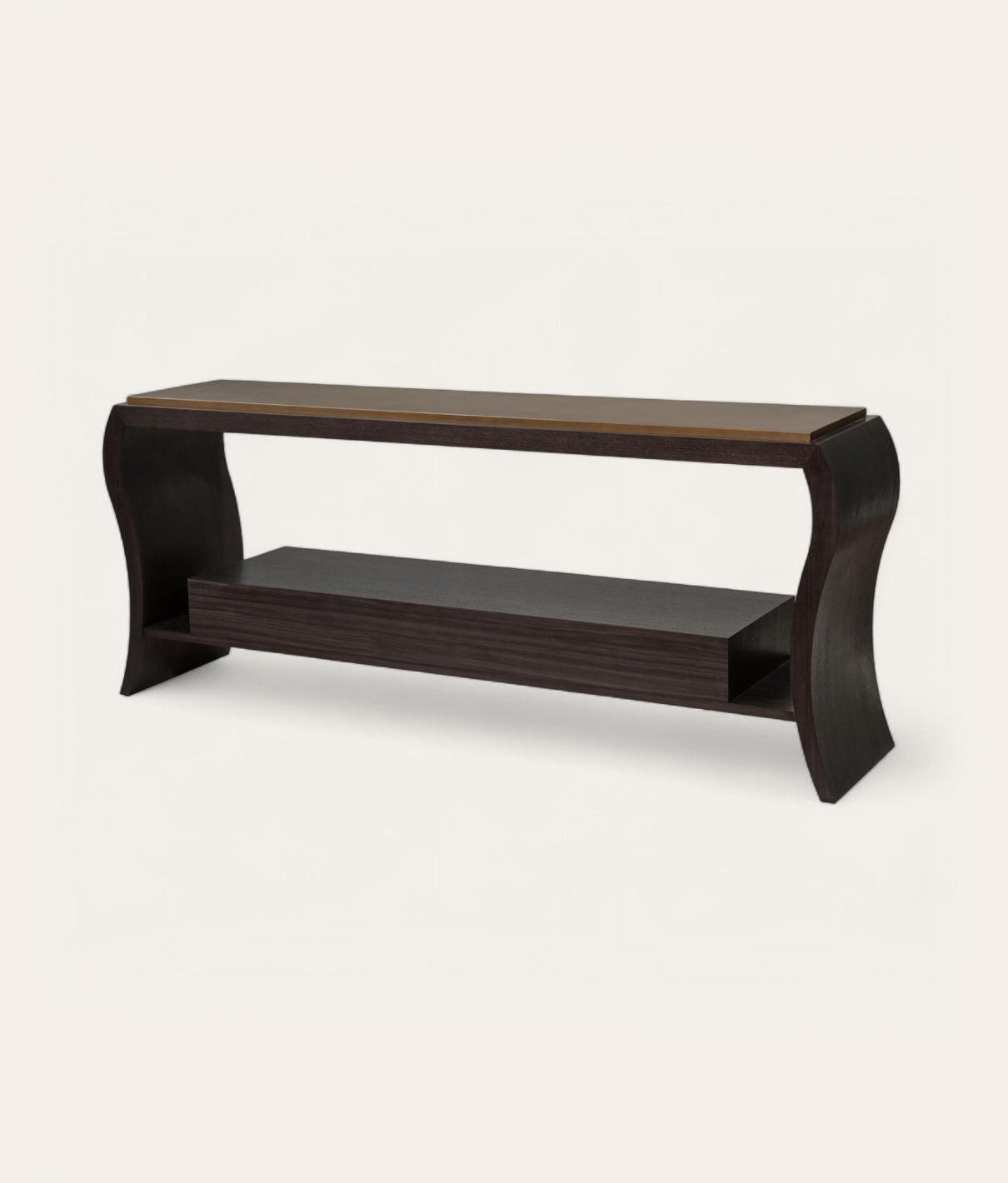 Ronson Console Table - Dark – Laura Hammett Living
