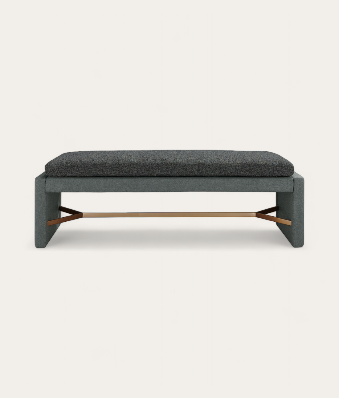 Soho Bench - Ink – Laura Hammett Living
