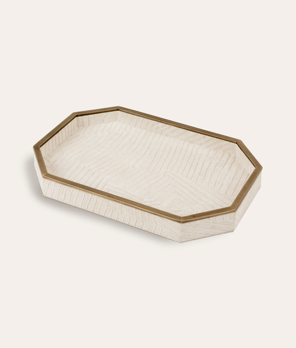 Elemental Luxury Vanity Tray - Ivory - Laura Hammett Luxury Homewares ...